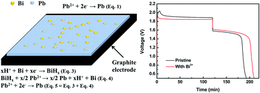 Evaluation of the catalytic effect of non-noble bismuth on the lead ...