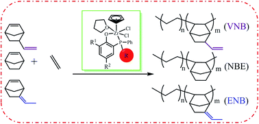 Efficient copolymerization of ethylene with norbornene or its ...
