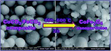 Cobalt ferrite nanoparticles via a template-free hydrothermal route as ...