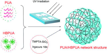 UV-curable coating crosslinked by a novel hyperbranched polyurethane ...