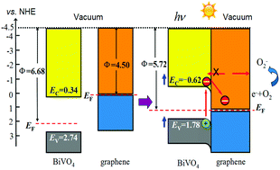 Mechanism of enhancing visible-light photocatalytic activity of BiVO4 ...