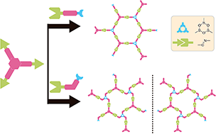 Simultaneous construction of two linkages for the on-surface synthesis ...
