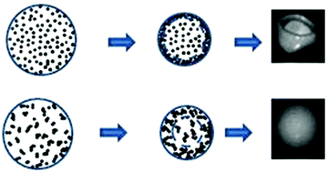 Control of particle morphology in the spray drying of colloidal ...