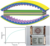 Integrated self-charging power unit with flexible supercapacitor and ...
