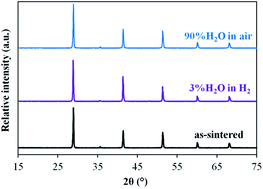 A new Dy-doped BaCeO3–BaZrO3 proton-conducting material as a promising ...