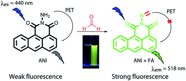 A fluorescence-enhanced probe for rapid detection of formaldehyde and ...