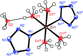 A carbon-free inorganic–metal complex consisting of an all-nitrogen ...