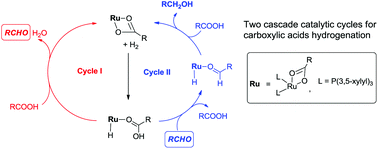 A theoretical study on the mechanism of hydrogenation of carboxylic ...
