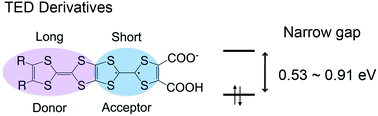Transport properties of single-component organic conductors, TED ...