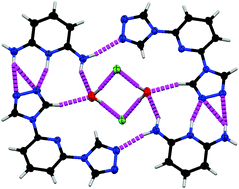 Organic matrix-induced formation of a discrete cyclic [Cl2(H2O)2]2− ...