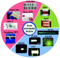 Recent developments of truly stretchable thin film electronic and ...