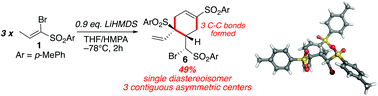 An unprecedented stereoselective base-induced trimerization of an α ...