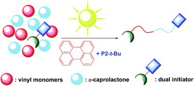 Block copolymer synthesis in one shot: concurrent metal-free ATRP and ...