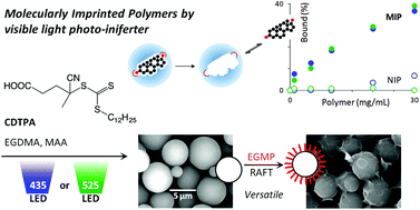 Synthesis of molecularly imprinted polymers by photo-iniferter ...