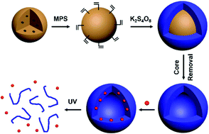 Photodegradable polymer nanocapsules fabricated from ...
