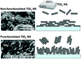 Self-oriented TiO2 nanosheets in films for enhancement of electron ...