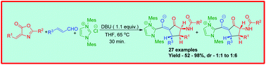 An uncommon multicomponent reaction involving nucleophilic heterocyclic ...