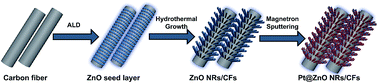 A promising carbon fiber-based photocatalyst with hierarchical ...
