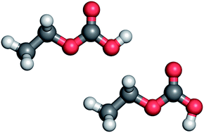 Carbonic acid monoethyl ester as a pure solid and its conformational ...
