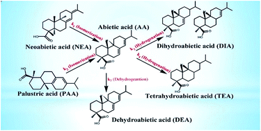 Intrinsic kinetics study of rosin hydrogenation on a nickel catalyst ...