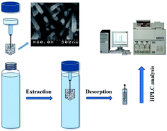 Phenyl carbamate functionalized zinc oxide nanorods for paper-based thin film microextraction ...