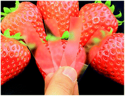 Clear transparent cellulose nanopaper prepared from a concentrated ...