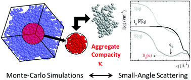 Determination of the local density of polydisperse nanoparticle ...