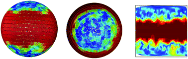 Smectic monolayer confined on a sphere: topology at the particle scale ...
