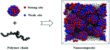 Effects of chemically heterogeneous nanoparticles on polymer dynamics ...