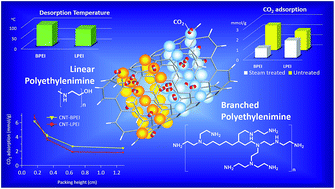 Stability and efficiency of CO2 capture using linear amine polymer ...