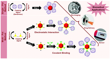 Dendrimer as a multifunctional capping agent for metal nanoparticles ...