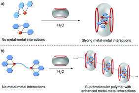 Enhancement of metal–metal interactions inside a large-cavity synthetic ...