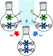 Wavelength selective separation of metal ions using electroactive ...