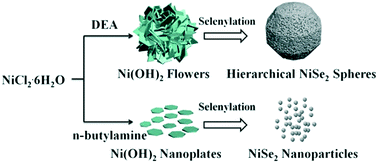 Hierarchical NiSe2 spheres composed of tiny nanoparticles for high ...