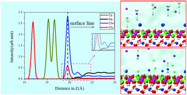 Molecular dynamics study on ions and water confined in the nanometer ...