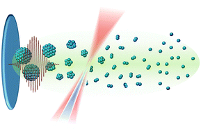 Observation of middle-sized metal clusters in femtosecond laser ...