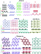 Two dimensional allotropes of arsenene with a wide range of high and ...
