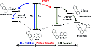 Unravelling the solvent polarity effect on the excited state ...