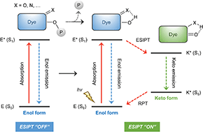Excited-state intramolecular proton-transfer (ESIPT) based fluorescence ...