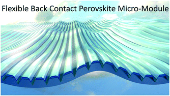 A flexible back-contact perovskite solar micro-module - Energy ...