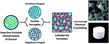Robust open cellular porous polymer monoliths made from cured colloidal ...
