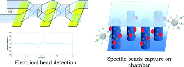 A microfluidic biochip platform for electrical quantification of ...