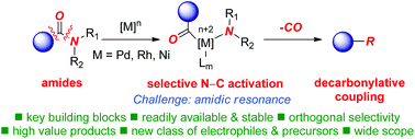 Decarbonylative cross-coupling of amides - Organic & Biomolecular ...