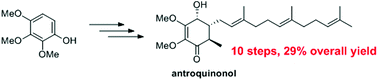 Total synthesis of (±)-antroquinonol - Organic & Biomolecular Chemistry ...