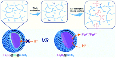 Magnetic mesoporous TiO2 microspheres for sustainable arsenate removal ...