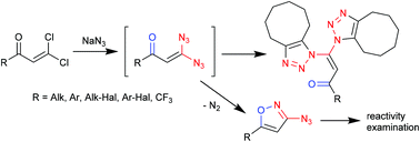 3,3-Diazidoenones – new types of highly reactive bis-azides ...