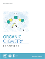 Front cover - Organic Chemistry Frontiers (RSC Publishing)