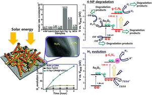 Low temperature fabrication of Fe2O3 nanorod film coated with ultra-thin g-C3N4 for a direct z ...