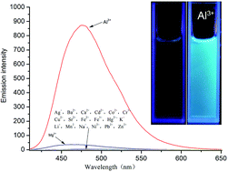 A novel off-on fluorescent chemosensor for Al3+ derived from a 4,5 ...