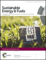 Front cover - Sustainable Energy & Fuels (RSC Publishing)